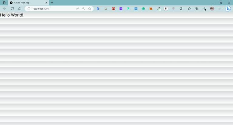 Create a NextJS project from scratch in 7 steps - Devcribe
